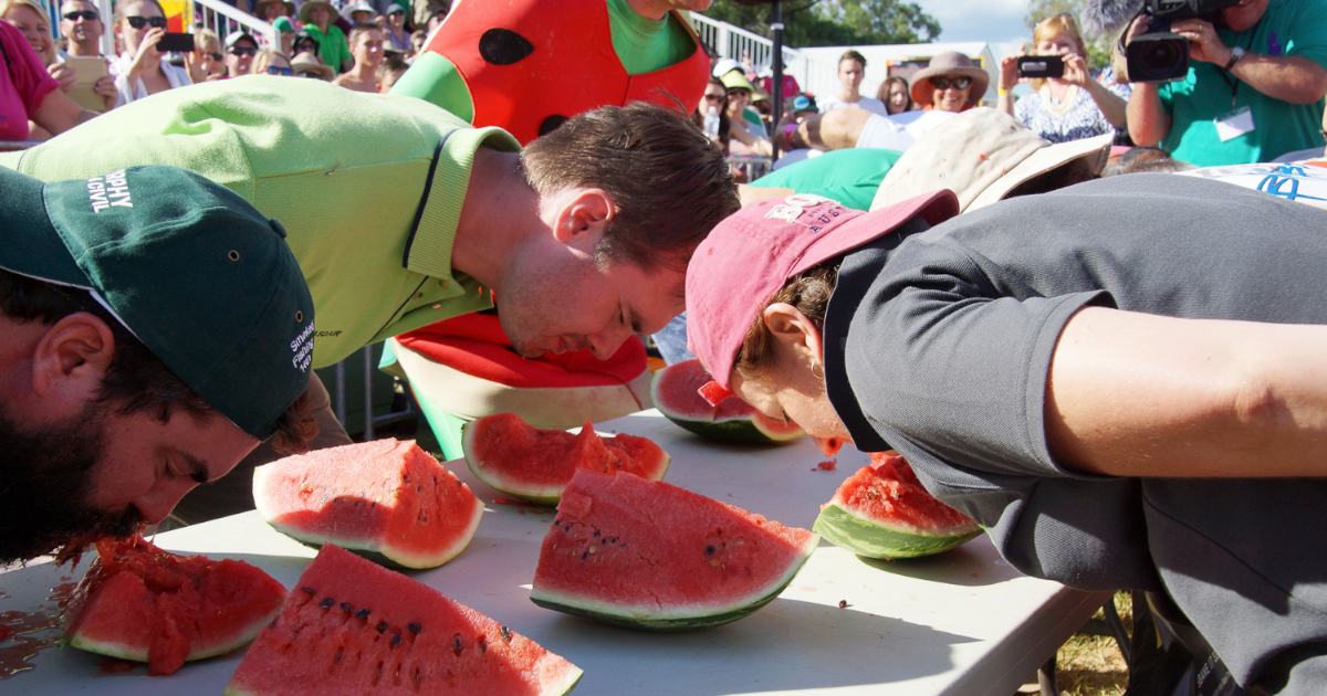 Chinchilla Melon Festival: GET YOUR MELON ON!